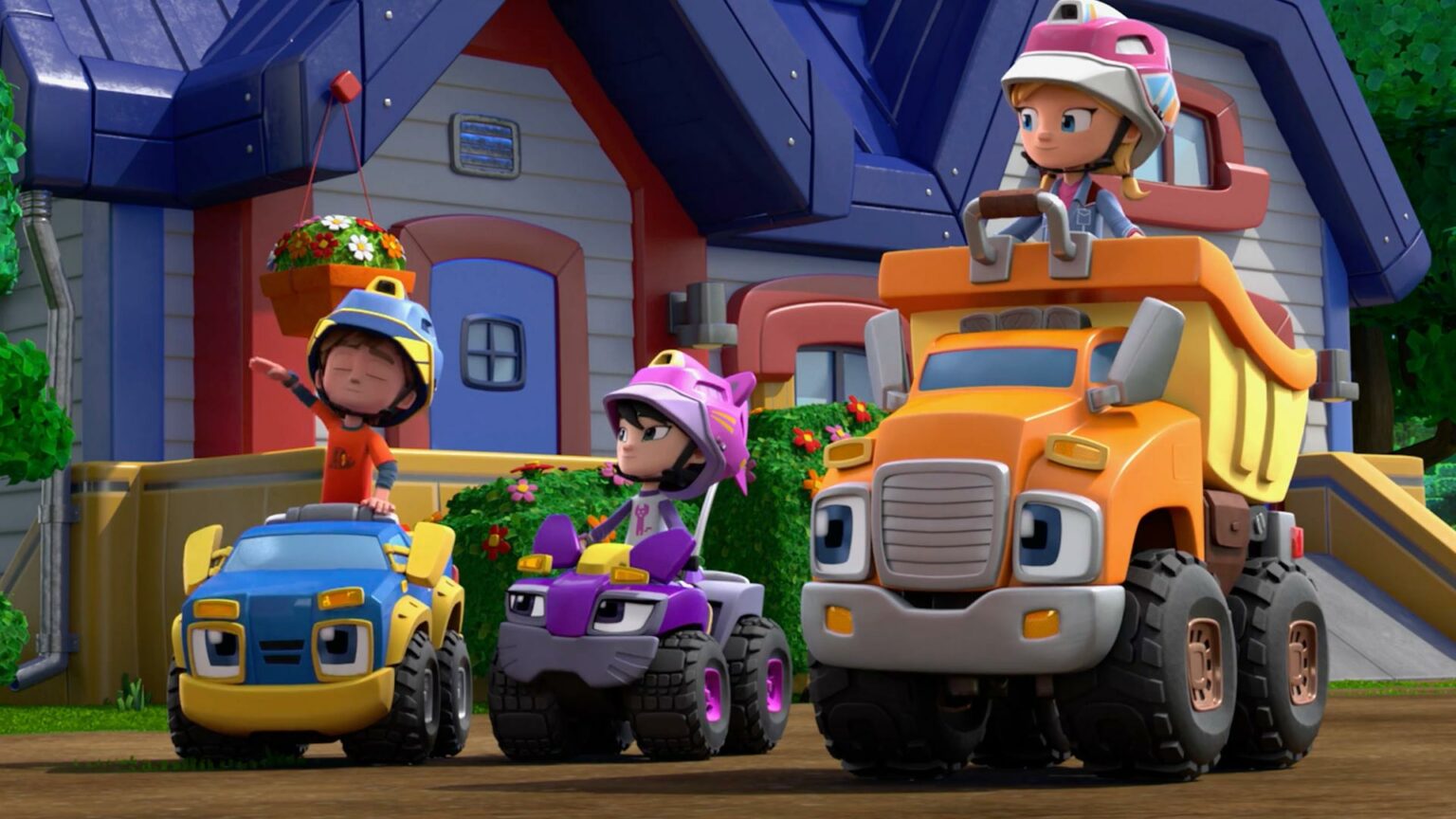 Rev and Roll • Alpha Animation