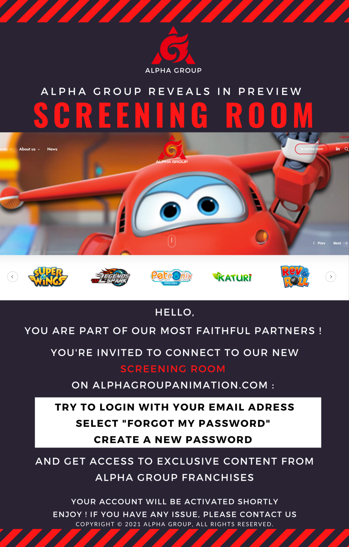 Invitation • Alpha Animation