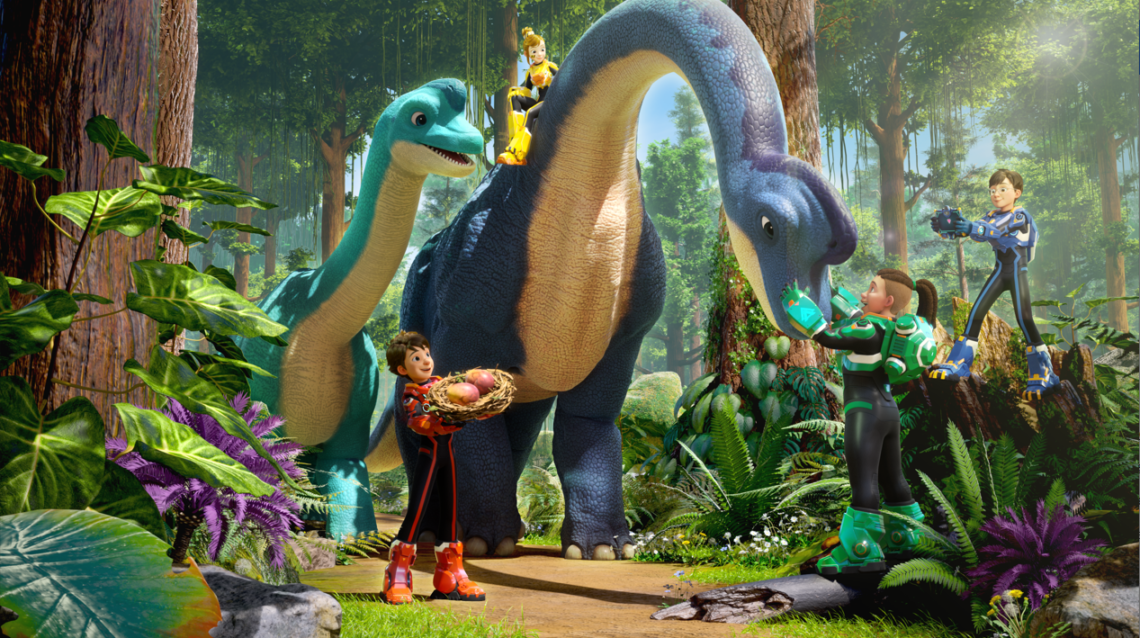 BLE 2022: Alpha booth transformed in Quantum Heroes Dinoster corner ...